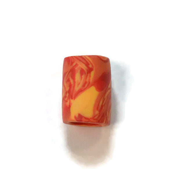Earthtone Red Clay Dread Bead | DreadHeadHQ